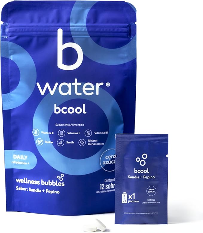 B-Water - Hidratación Efervescente con Vitaminas y Minerales